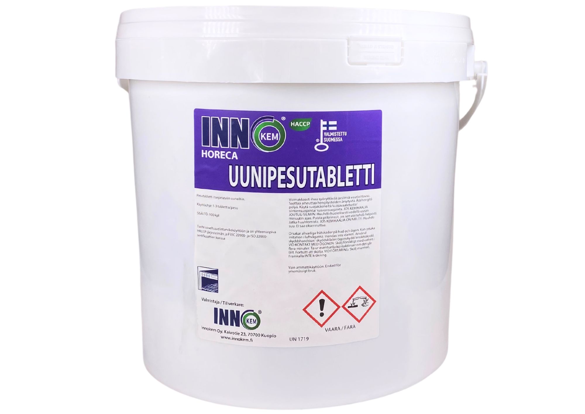 Innokem Oy | INNOKEM Uunipesu TAB 100kpl