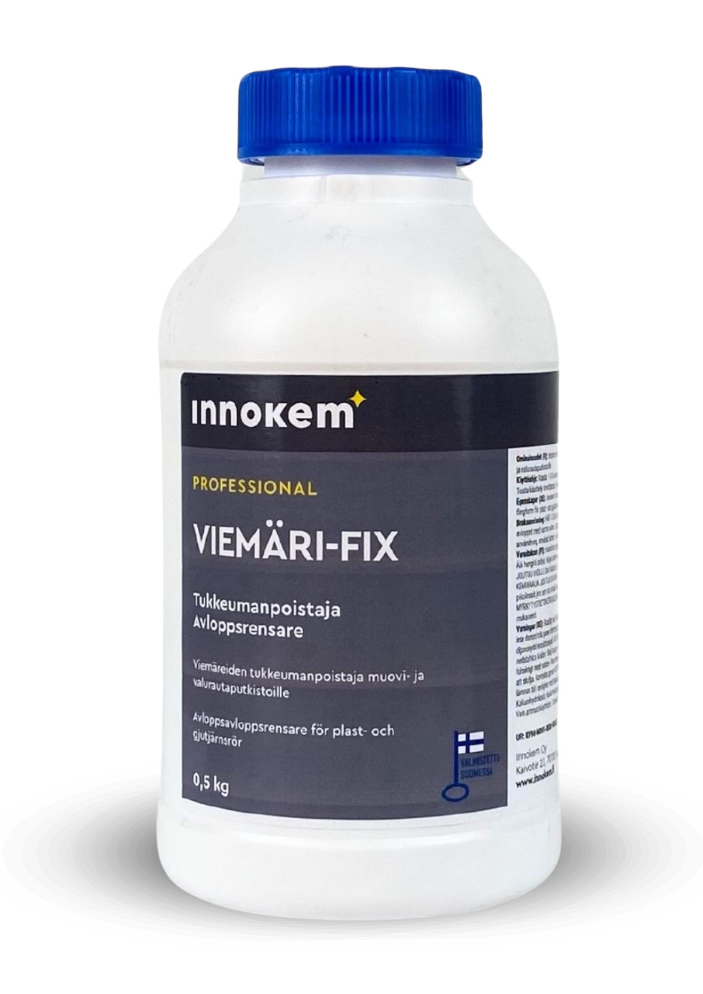 Innokem Oy | INNOKEM Viemäri-FIX Tukkeumanpoistaja 0,5kg