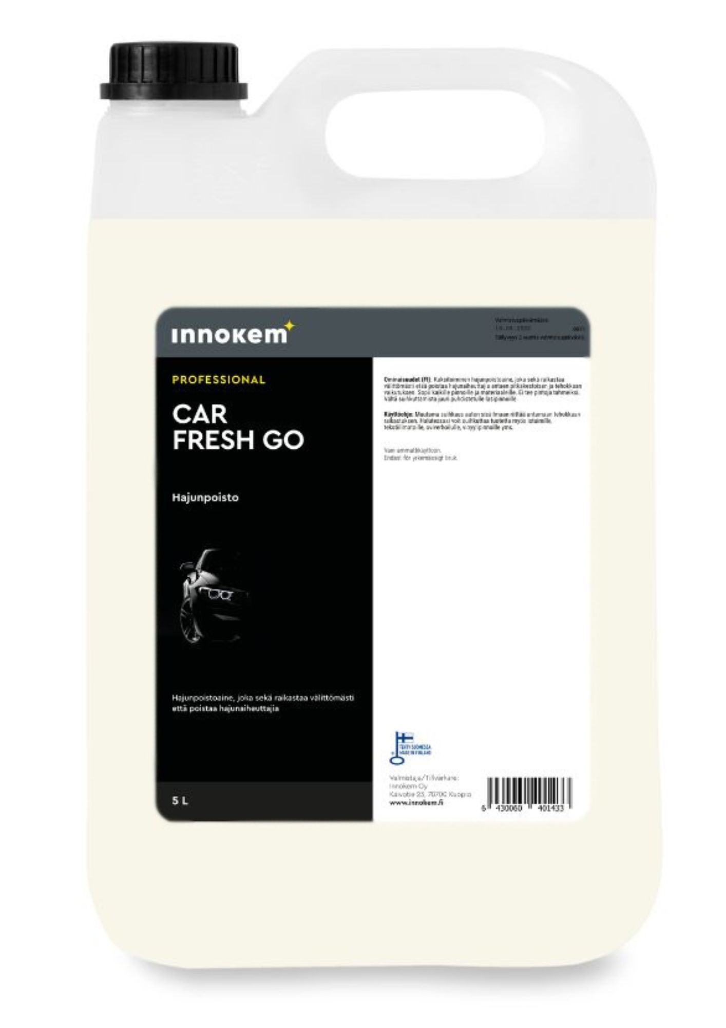 Innokem Oy | INNOKEM FRESH & GO Hajunpoisto 5L