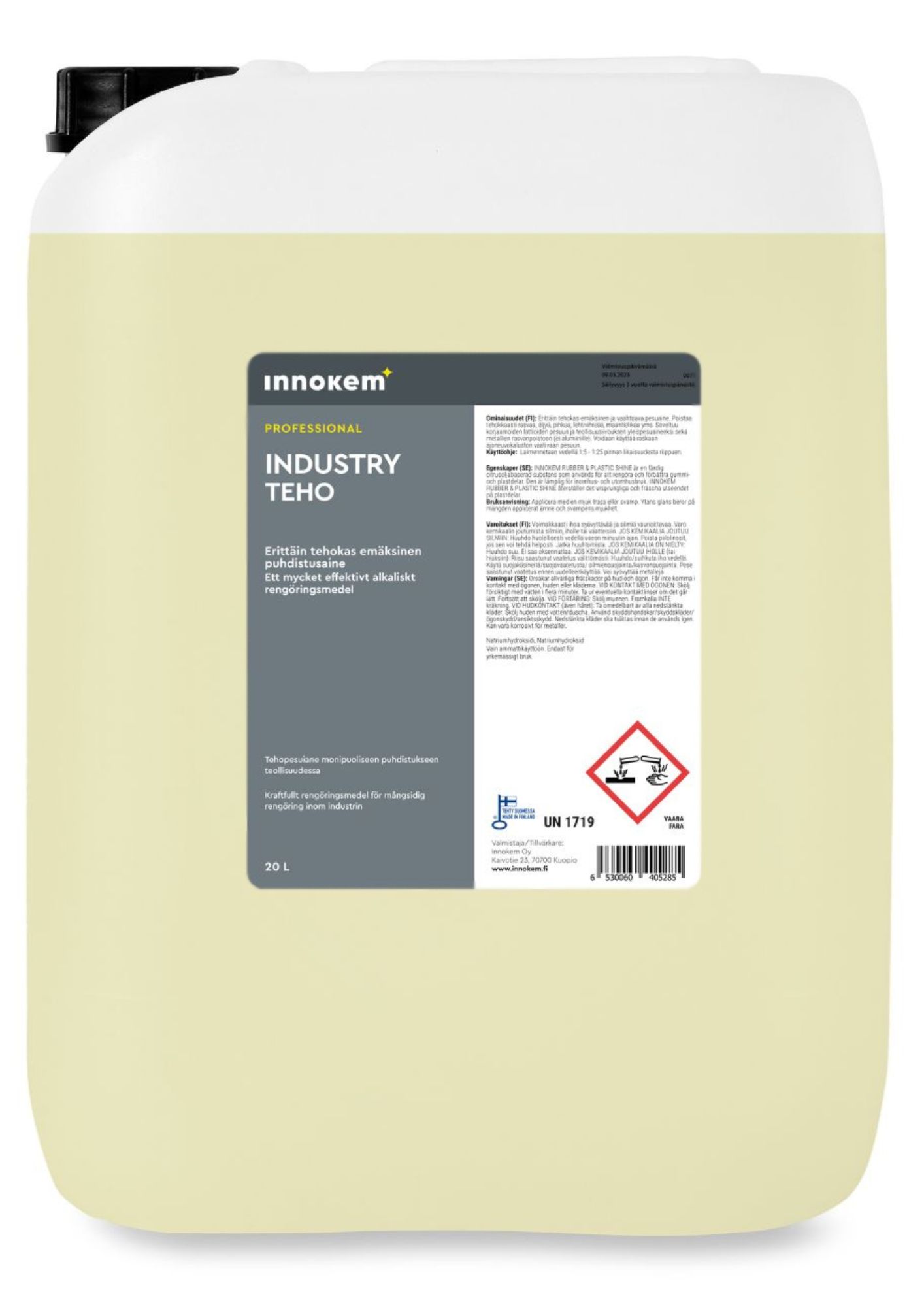 Innokem Oy | INNOKEM Industry Teho Tehopesutiiviste